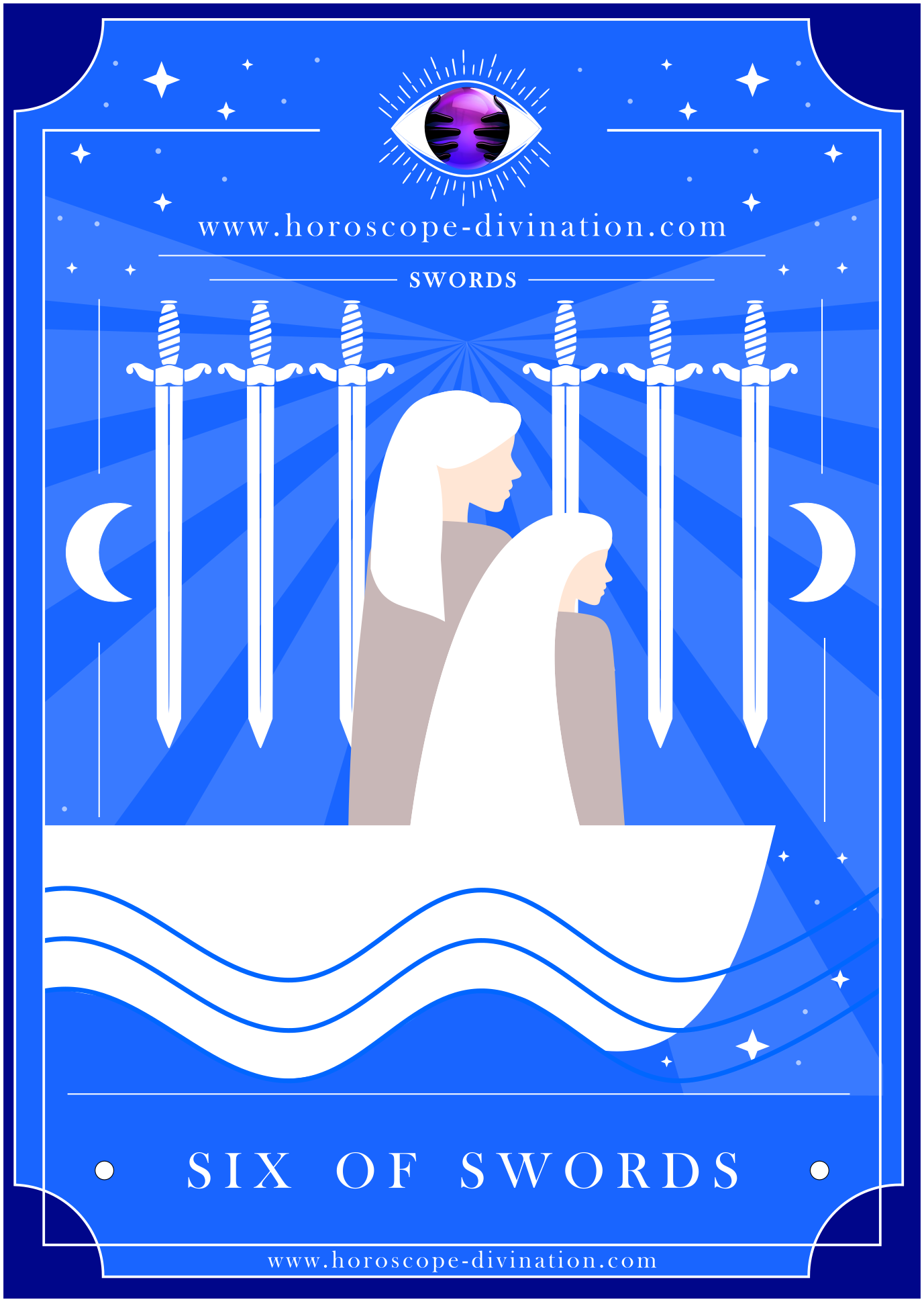 Tarot: Card Of the Day — Six of Swords | Free Reading