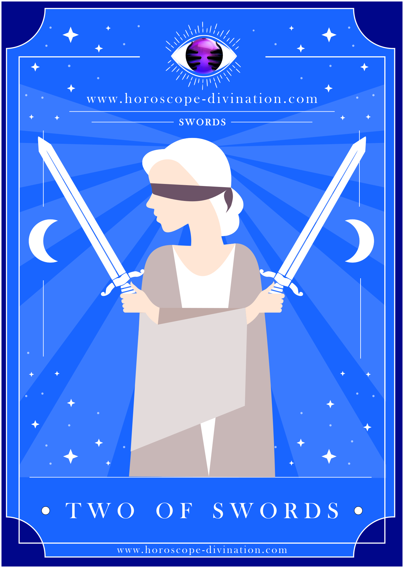 Tarot: Card Of the Day — Two of Swords | Free Reading